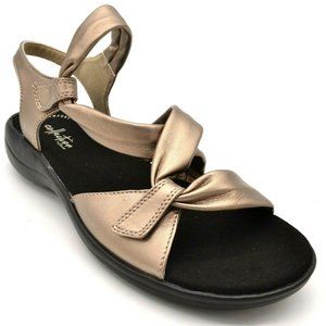 Clarks | Shoes | Clarks Saylie Moon Leather Strappy Sandal New | Poshmark